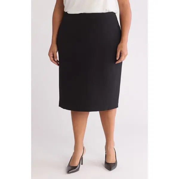 KASPER Pencil Skirt With Back Vent