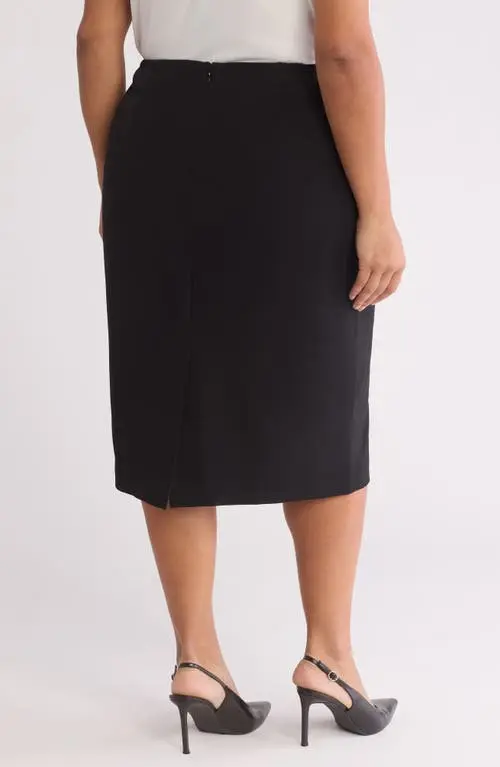 KASPER Pencil Skirt With Back Vent