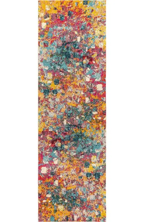 JONATHAN Y Contemporary Pop Modern Abstract Area Rug - Multi/yellow