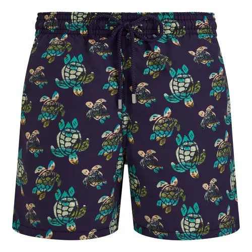 Vilebrequin Printed Swim Trunks - Minuit