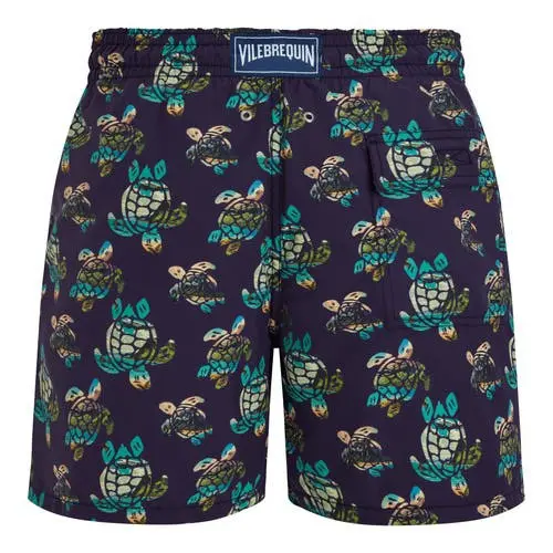 Vilebrequin Printed Swim Trunks - Minuit