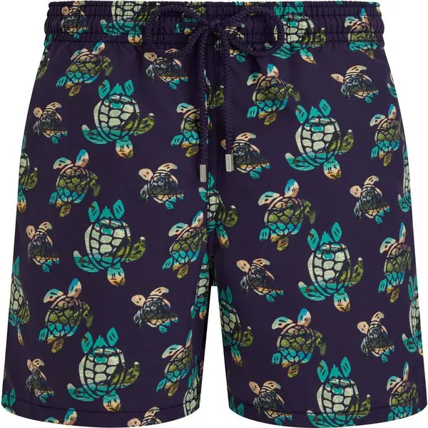 Vilebrequin Printed Swim Trunks - Minuit