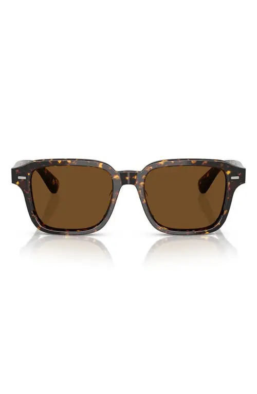 Oliver Spencer 51mm Pillow Sunglasses - Brown Tortoise
