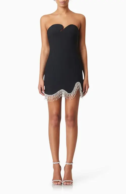 open lace back dress Claudia Short Sleeve Mini Dress In Pink – Elliatt main image 0