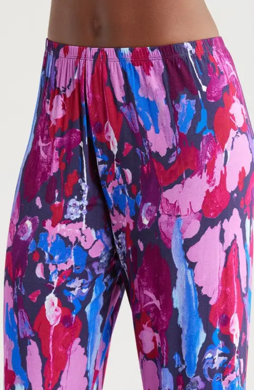 ALIVIA Sofia Print Pajamas - Paint Burst Magenta
