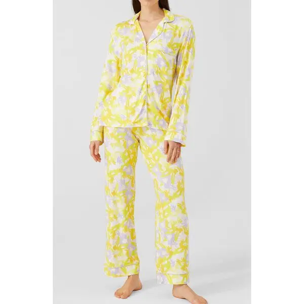 ALIVIA Sofia Print Pajamas - Painterly Petals