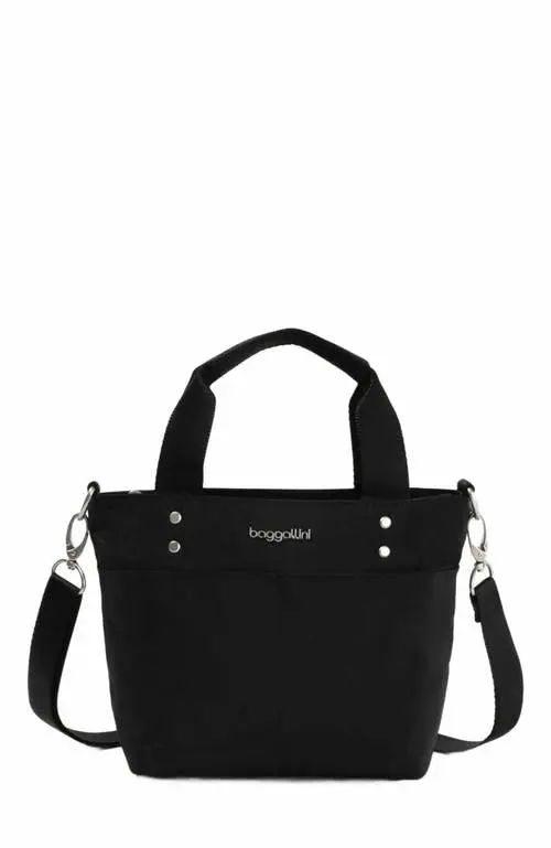 BAGGALLINI Mini Carryall Tote - Black