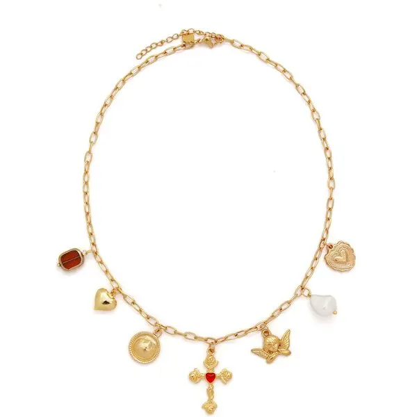 PETIT MOMENTS Nirvana Charm Necklace - Gold
