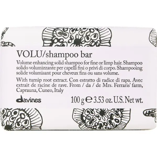 DAVINES Volu Volumizing Shampoo Bar - No Color