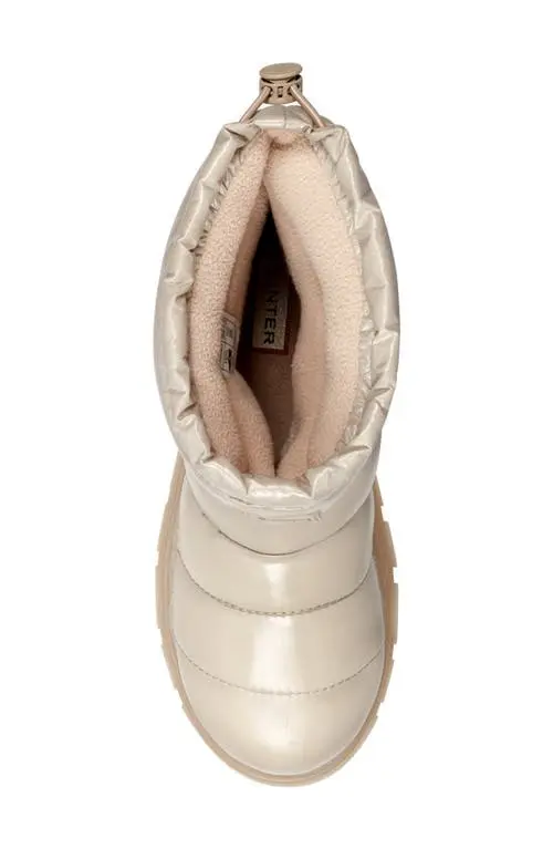 Hunter Maribel Insulated Waterproof Bootie - Taupe