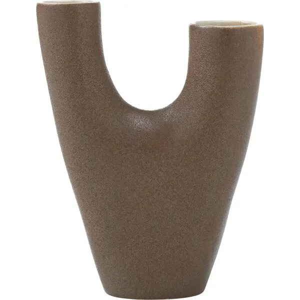 RENWIL Garnier Ceramic Stoneware Decorative Small Vase - Brown