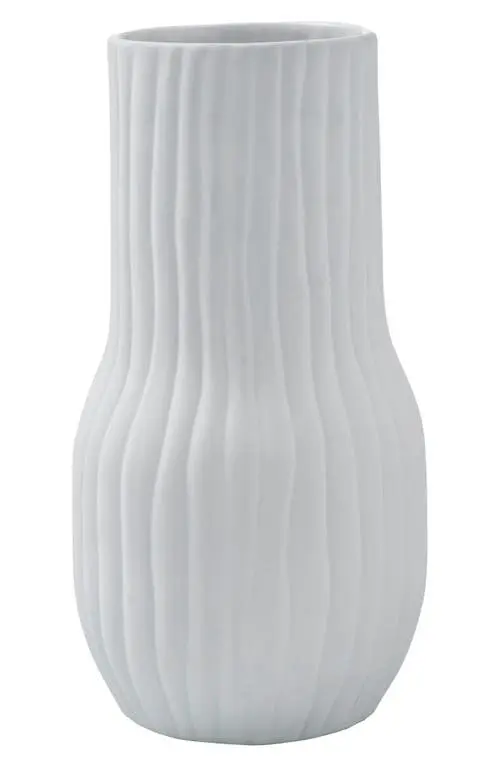 RENWIL Criley Ceramic Stoneware Decorative Vase - White