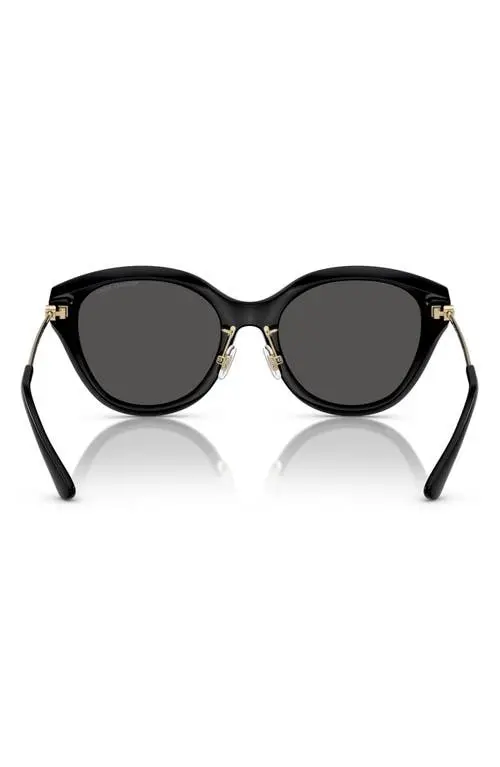 Michael Kors 59mm Round Frame Sunglasses - Black