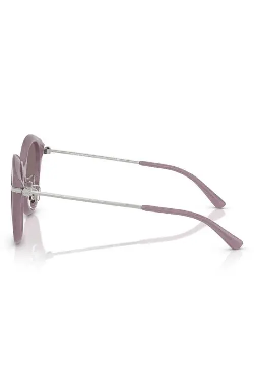 Michael Kors 59mm Round Frame Sunglasses - Violet
