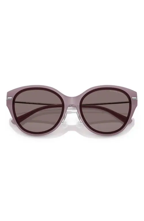 Michael Kors 59mm Round Frame Sunglasses - Violet