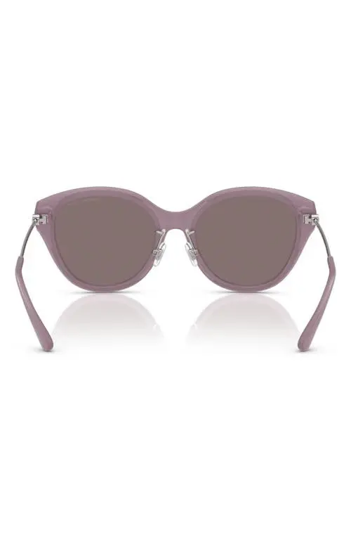 Michael Kors 59mm Round Frame Sunglasses - Violet