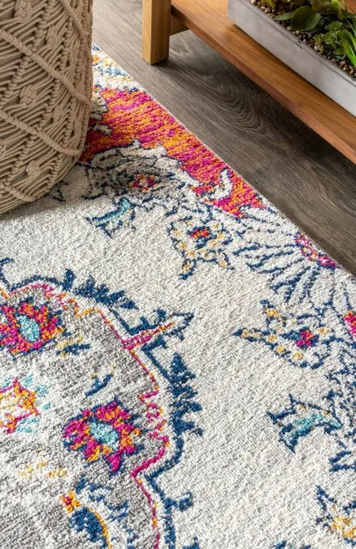 JONATHAN Y Bohemian Flair Boho Vintage Medallion Area Rug