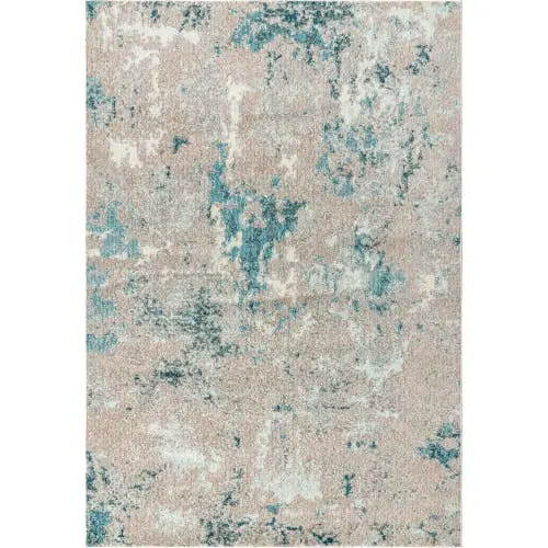JONATHAN Y Contemporary Pop Modern Abstract Vintage Faded Area Rug - Blue/gray
