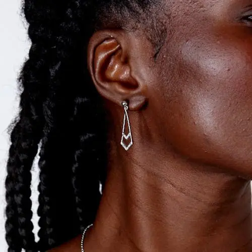 LUCY QUARTERMAINE Tie Dangle Earrings