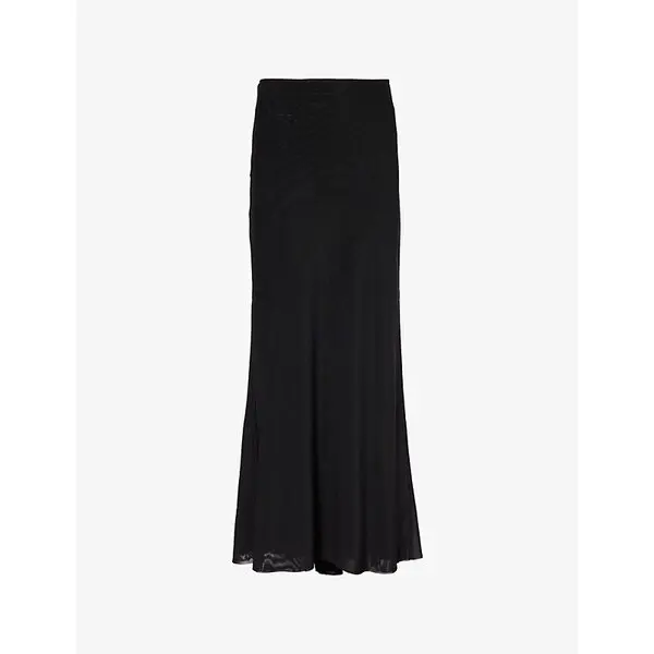 SIR. Sonora Layered Stretch-woven Midi Skirt