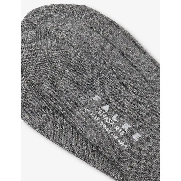 Falke Lhasa Rib Wool-blend Knitted Socks