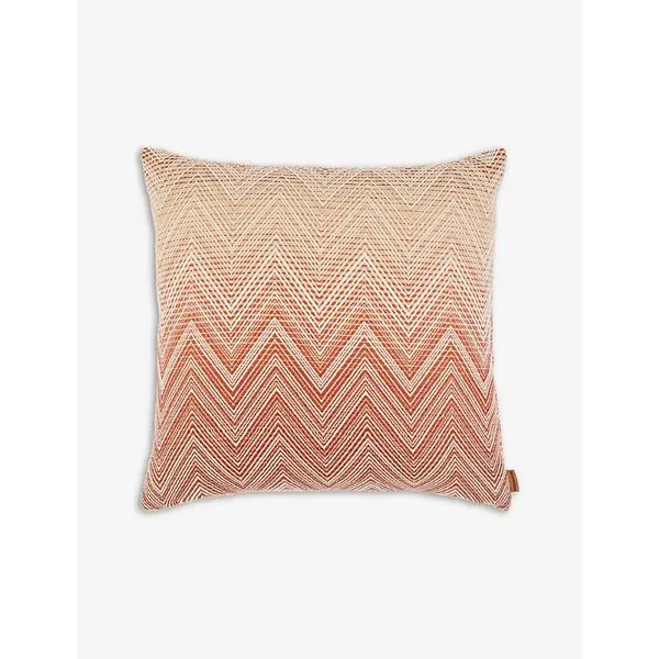 Missoni Timmy Zigzag Wool Cushion 40cm X 40cm - One-color