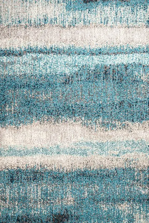 JONATHAN Y Contemporary Pop Modern Abstract Vintage Area Rug - Cream/turquoise
