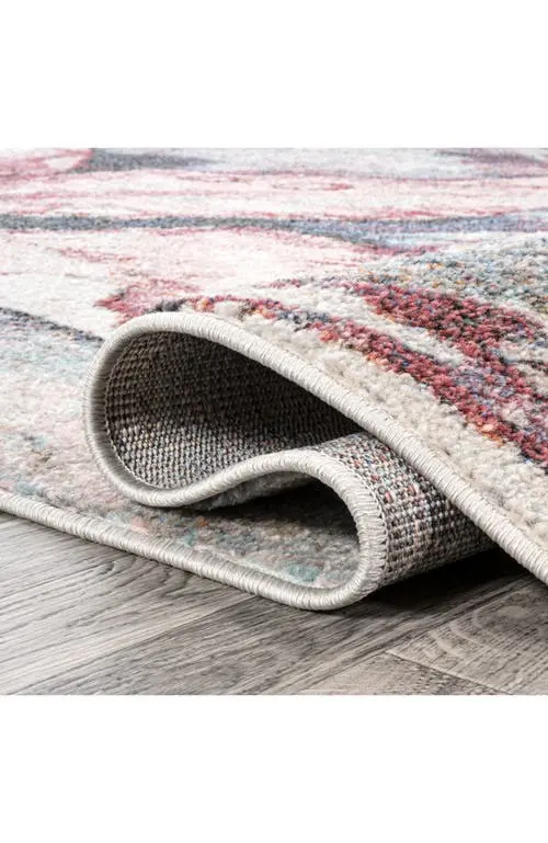 JONATHAN Y Giglio Modern Botanical Flower Area Rug