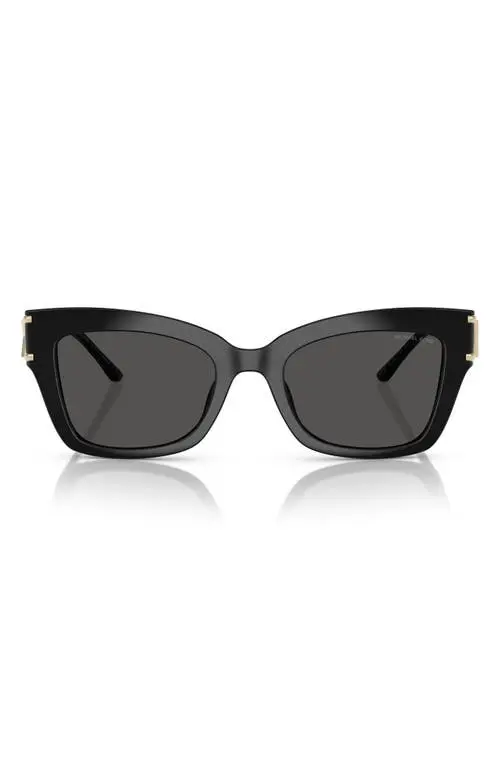 Michael Kors 52mm Square Sunglasses - Black