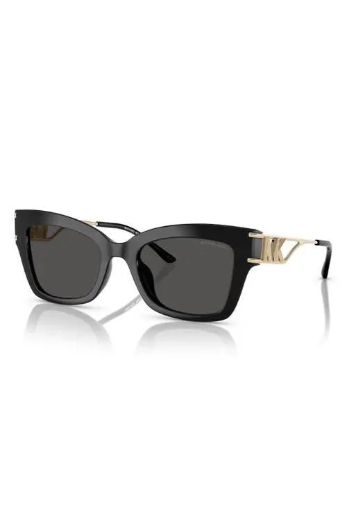 Michael Kors 52mm Square Sunglasses - Black