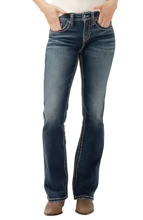SILVER JEANS CO. Suki Bootcut Jeans - Indigo
