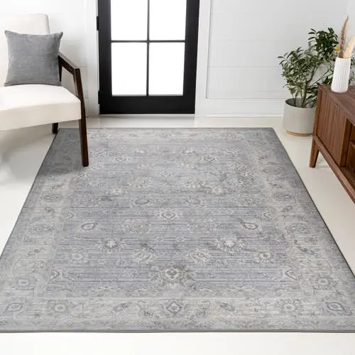 JONATHAN Y Modern Persian Vintage Moroccan Traditional Area Rug - Light Gray