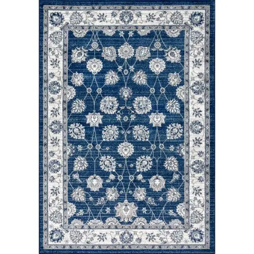 JONATHAN Y Modern Persian Vintage Moroccan Traditional Area Rug - Navy/light Gray