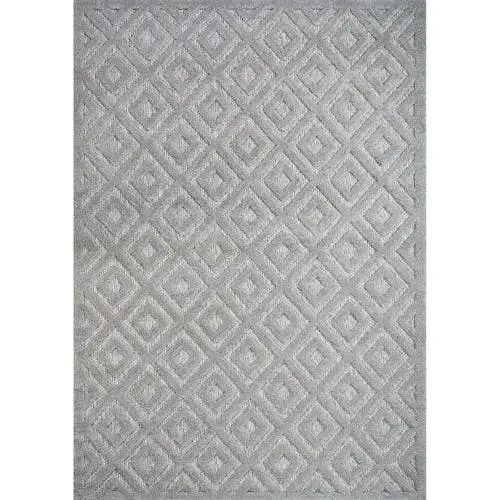 JONATHAN Y Portmany Neutral Diamond Trellis Indoor/outdoor Area Rug