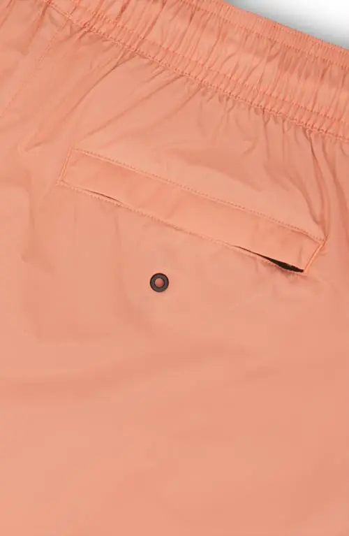 DRUTHERS NYC Italian Recycled Nylon Swim Trunk - Sherbert