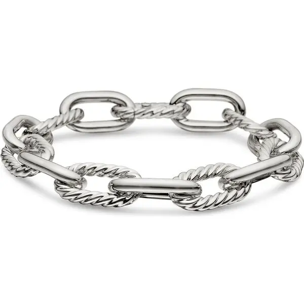David Yurman Dy Madison Chain Bracelet - Silver