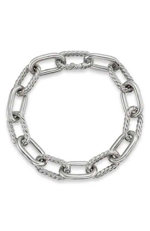 David Yurman Dy Madison Chain Bracelet - Silver