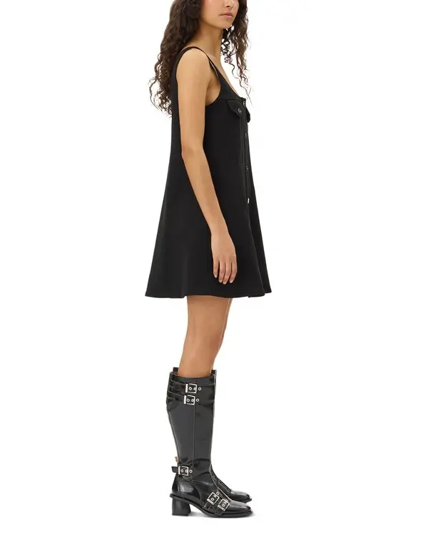 GANNI Sleeveless Mini Dress