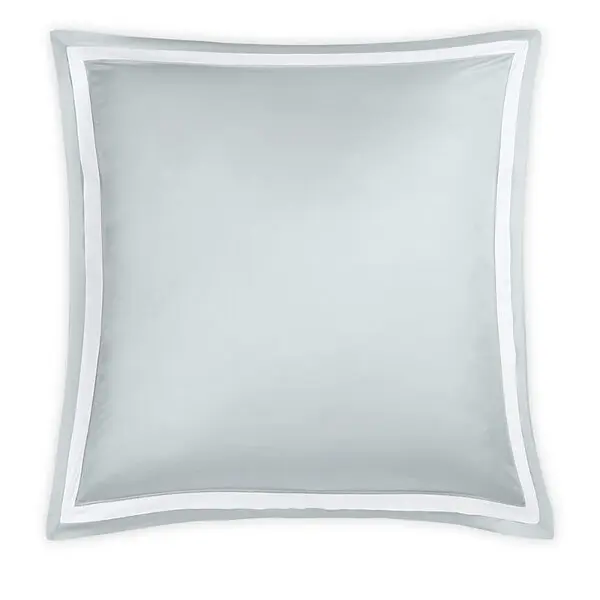 MATOUK Ambrose Sateen Euro Sham - Pool/bone