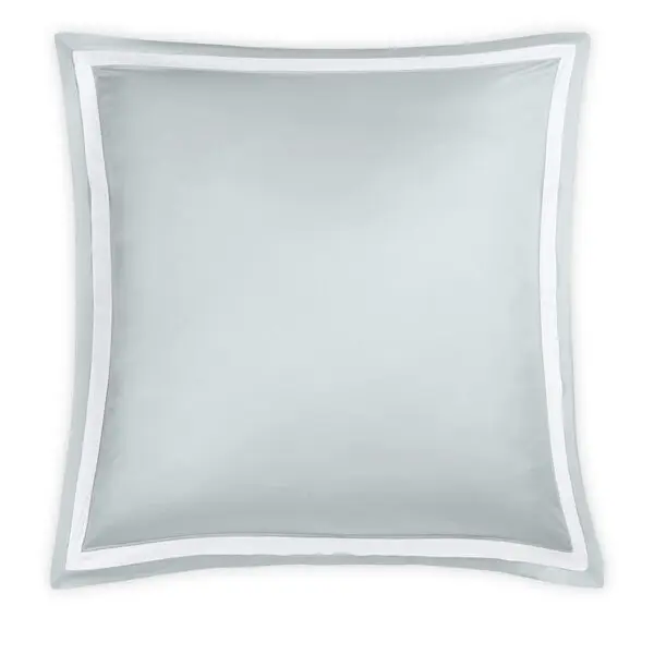 MATOUK Ambrose Sateen Euro Sham - Pool/bone