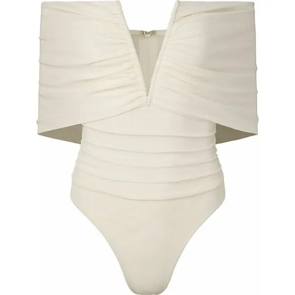 WeWoreWhat Ruched Bodysuit
