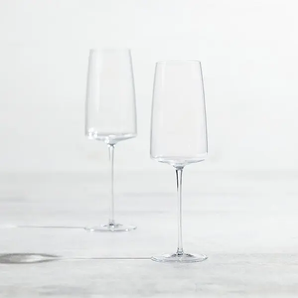 SCHOTT ZWIESEL Handmade Simplify Champagne Glass, Set Of 2 - Clear