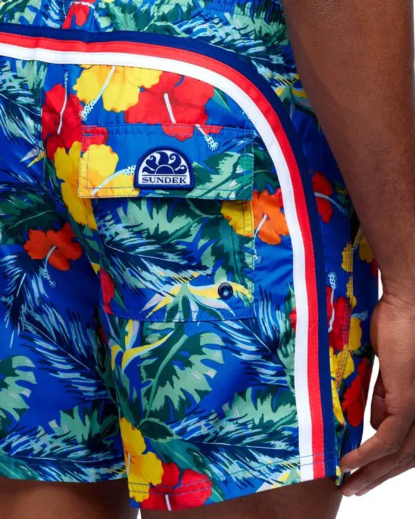 Sundek 7" Floral Boardshorts - Over Sky