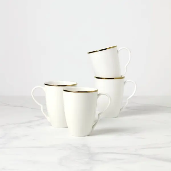 LENOX Contempo Luxe Mugs, Set Of 4