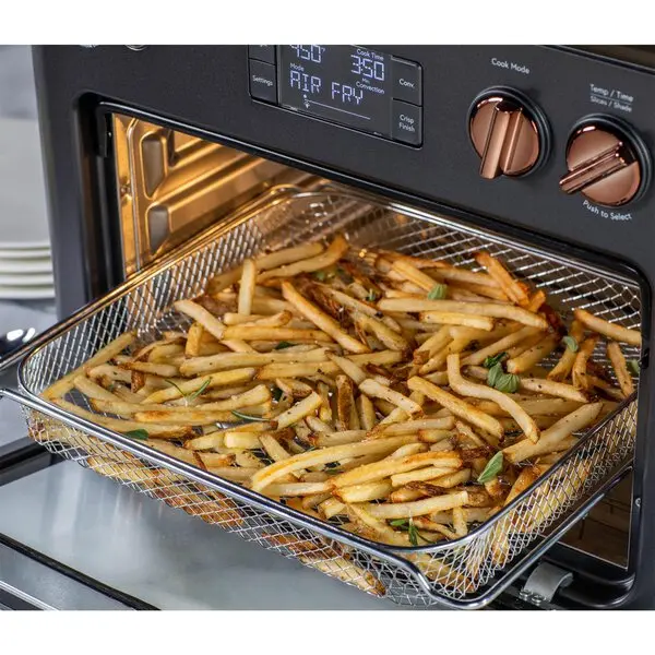 GE APPLIANCES Cafe Couture Countertop Oven With Air Fry - Matte Black
