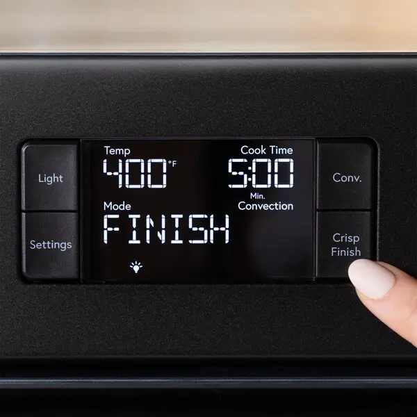 GE APPLIANCES Cafe Couture Countertop Oven With Air Fry - Matte Black