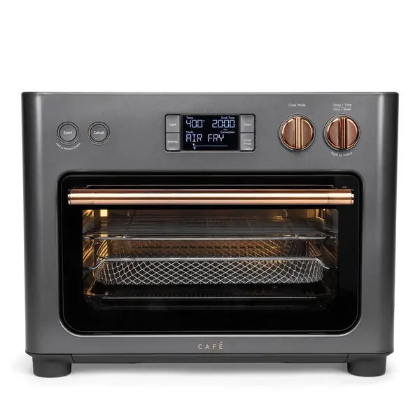 GE APPLIANCES Cafe Couture Countertop Oven With Air Fry - Matte Black