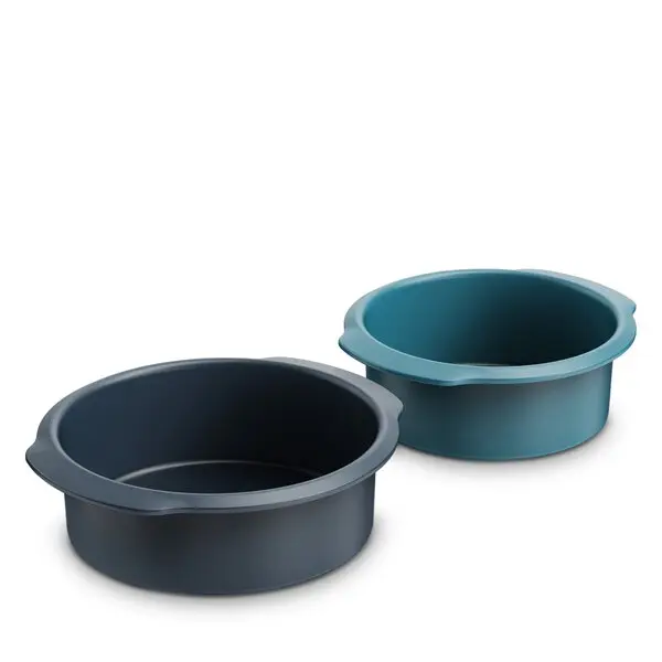 JOSEPH JOSEPH Nest Bake Non-stick Round Cake Pan With Easy Pull Handles, Set Of 2