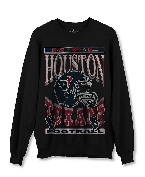 Junk Food Clothing Nfl Flocked Raglan Crew Sweatshirt - Seattle Seahawks