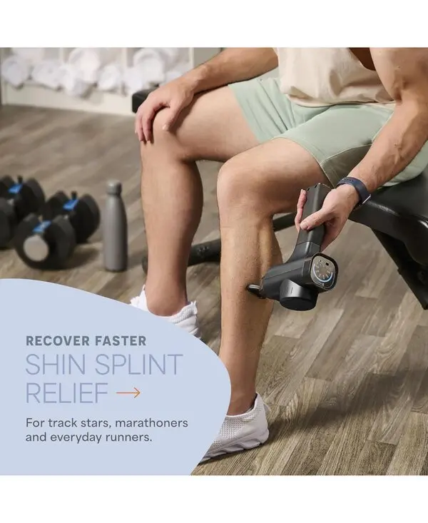 LIFEPRO Percussion Massage Gun For Athletes - Black